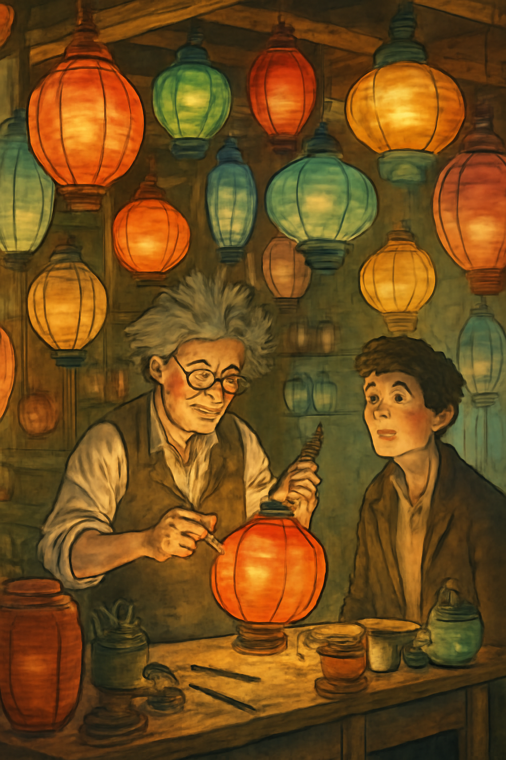 The Lantern Maker | Rimzim Stories